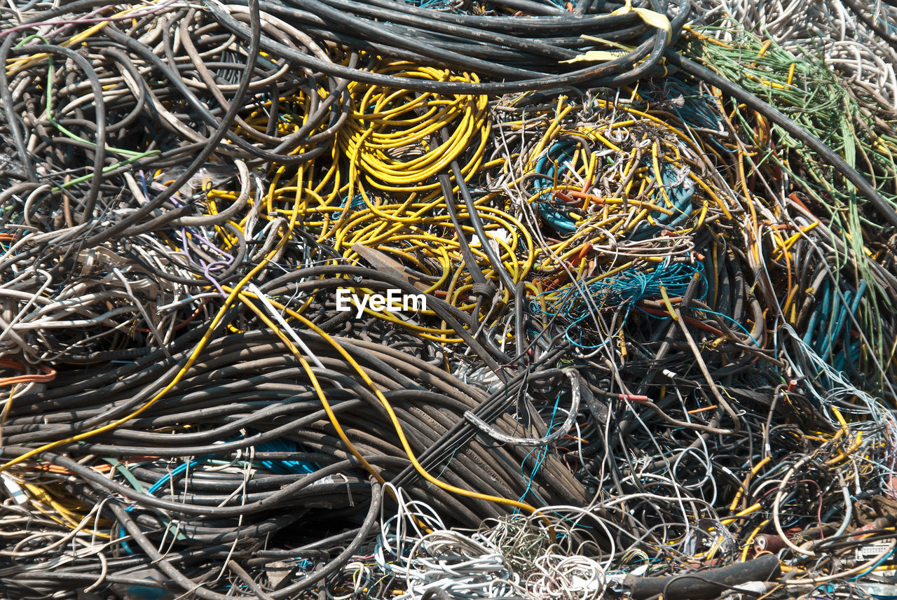 Full frame shot of messy machine part | ID: 144805336