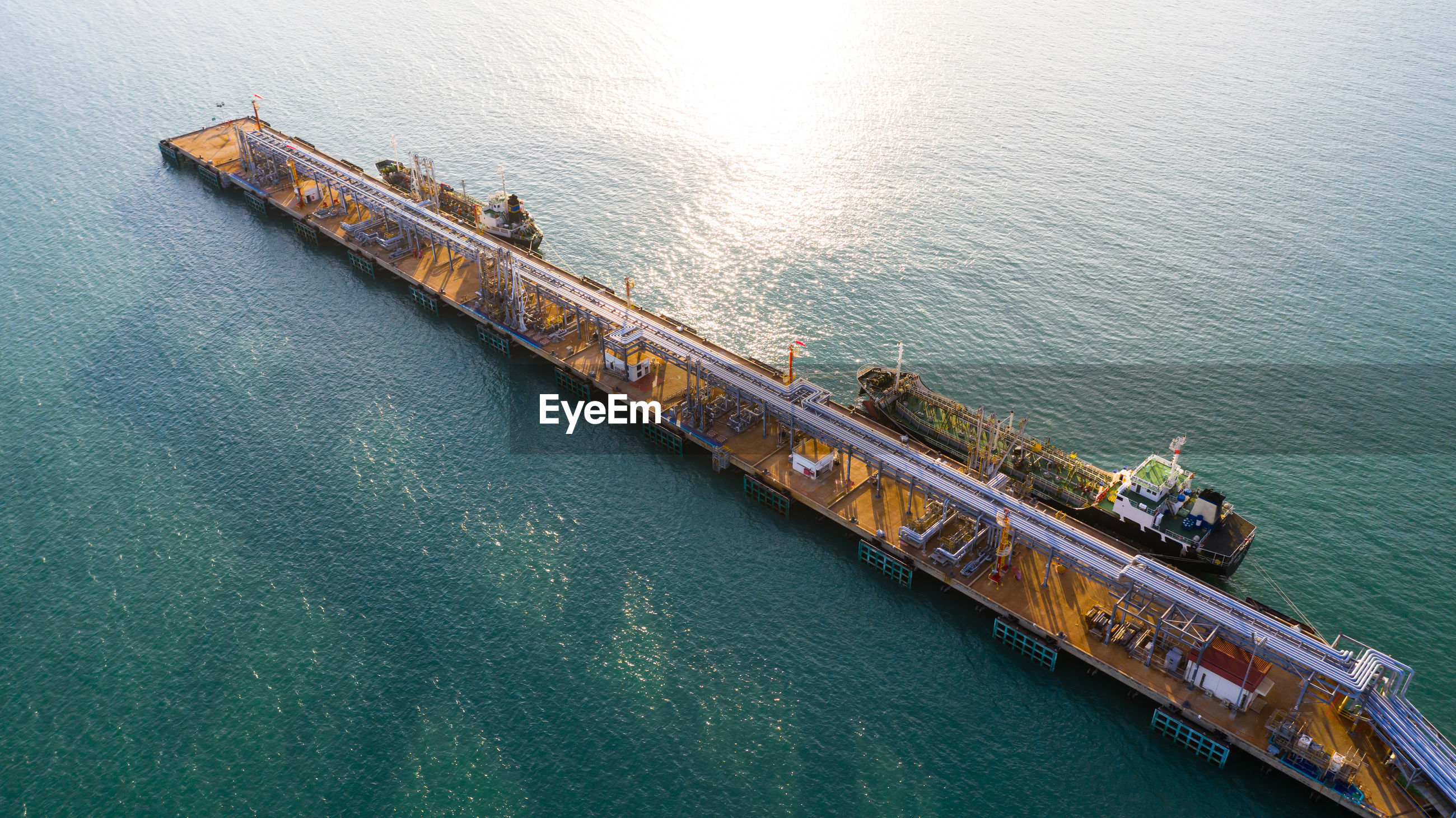 Aerial view of dock | ID: 145552066