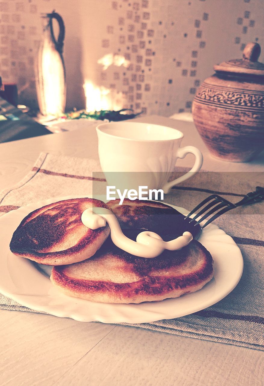 Close up Of Breakfast On Table At Home ID 150191945