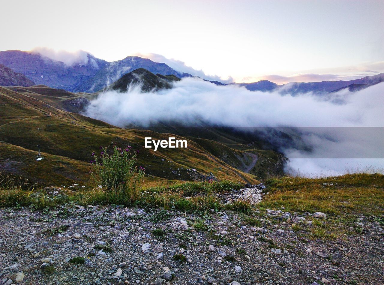 View of dramatic landscape | ID: 91302486